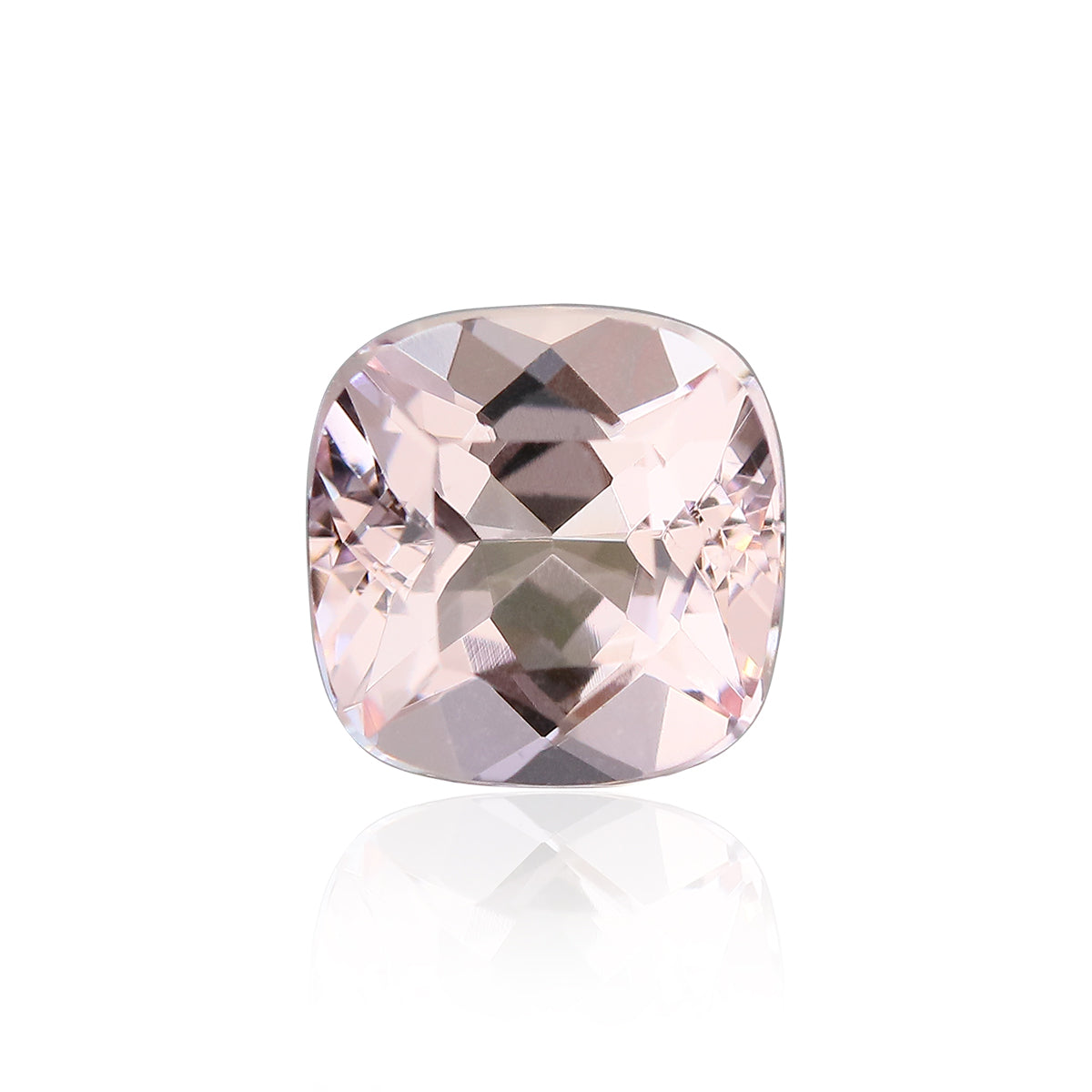 Pink Morganite 7 MM Cushion 1.43 CTS