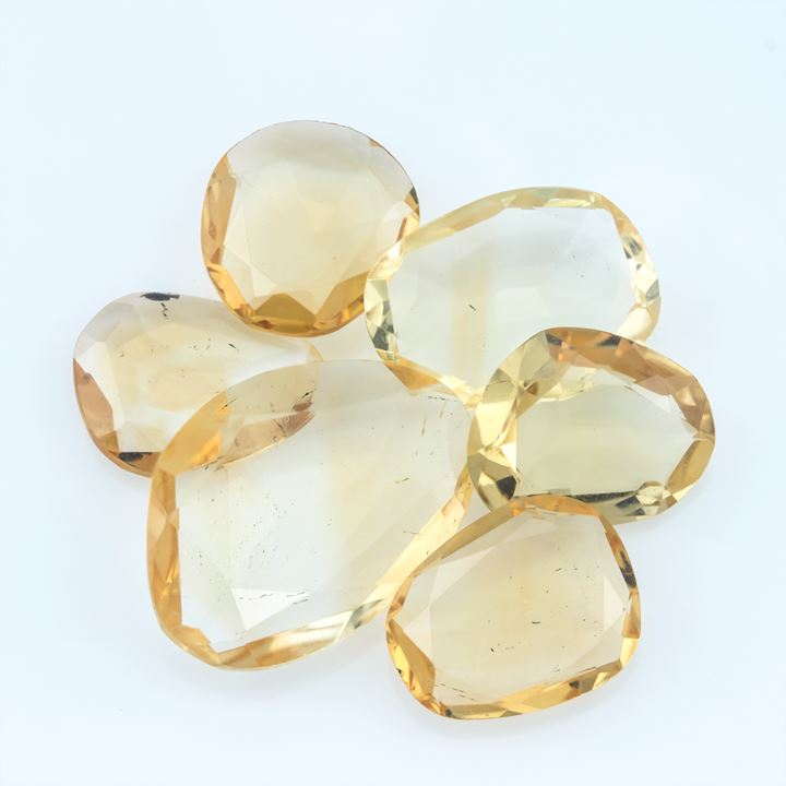 Citrine 18.70 CT Free-form (Polki Cut) | shoprmcgems